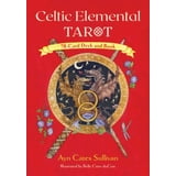 Pre-Owned Celtic Elemental Tarot: 78-Card Deck and Book - Walmart.com