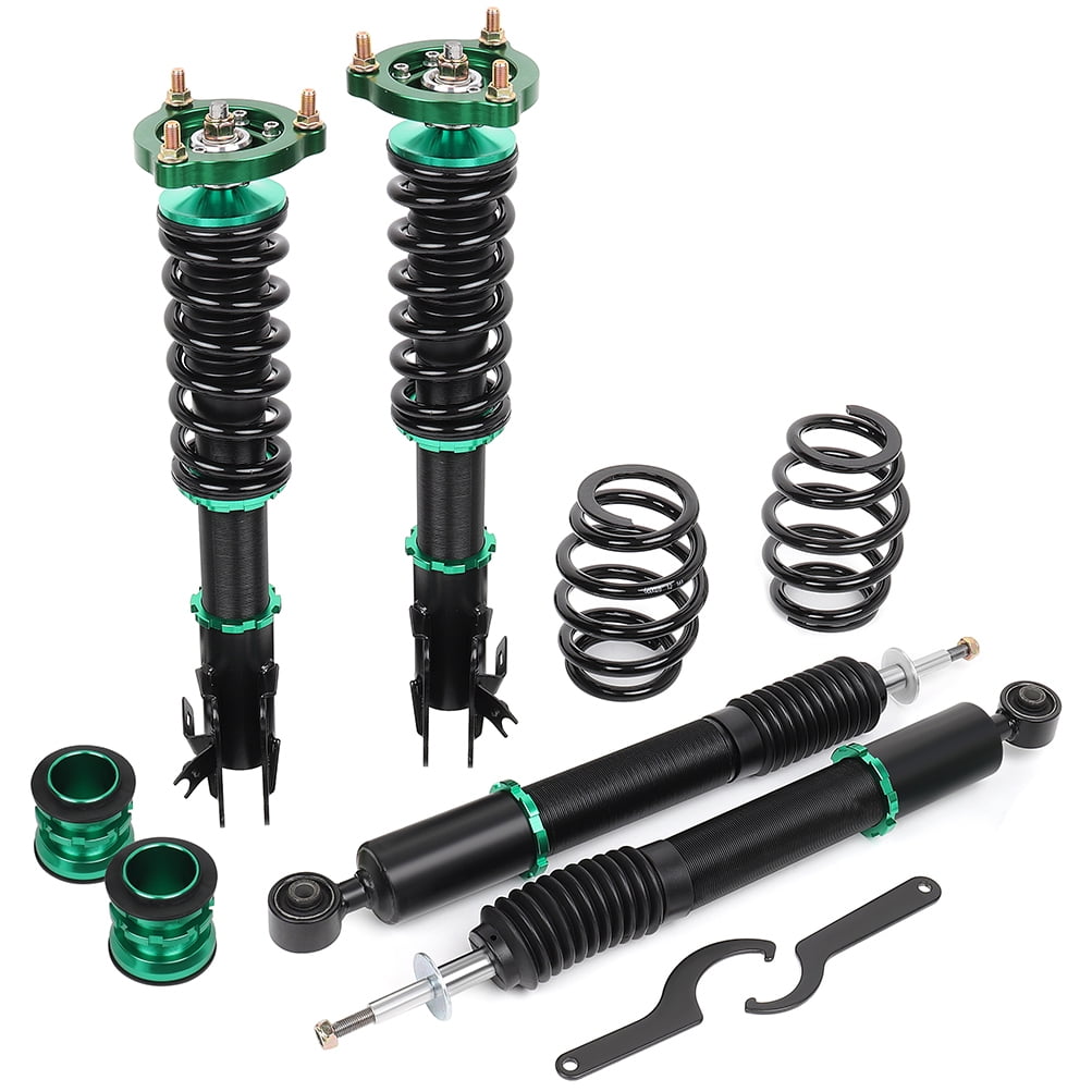 Coilover Struts Suspension Kit Coilover Shocks Full Set Adjustable ...