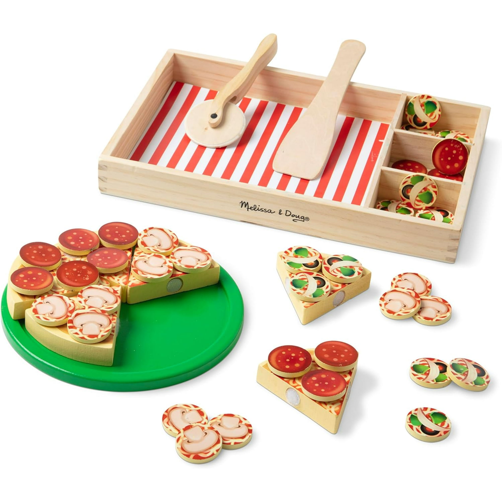 Click here for Dutchman Felt Toppings Pizza Playset  Wooden Pie S... prices