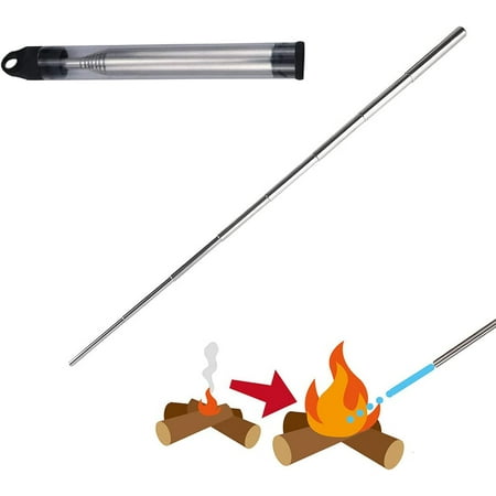 LZMY Pocket Size Fire Bellows Collapsible Stainless Steel Builds ...