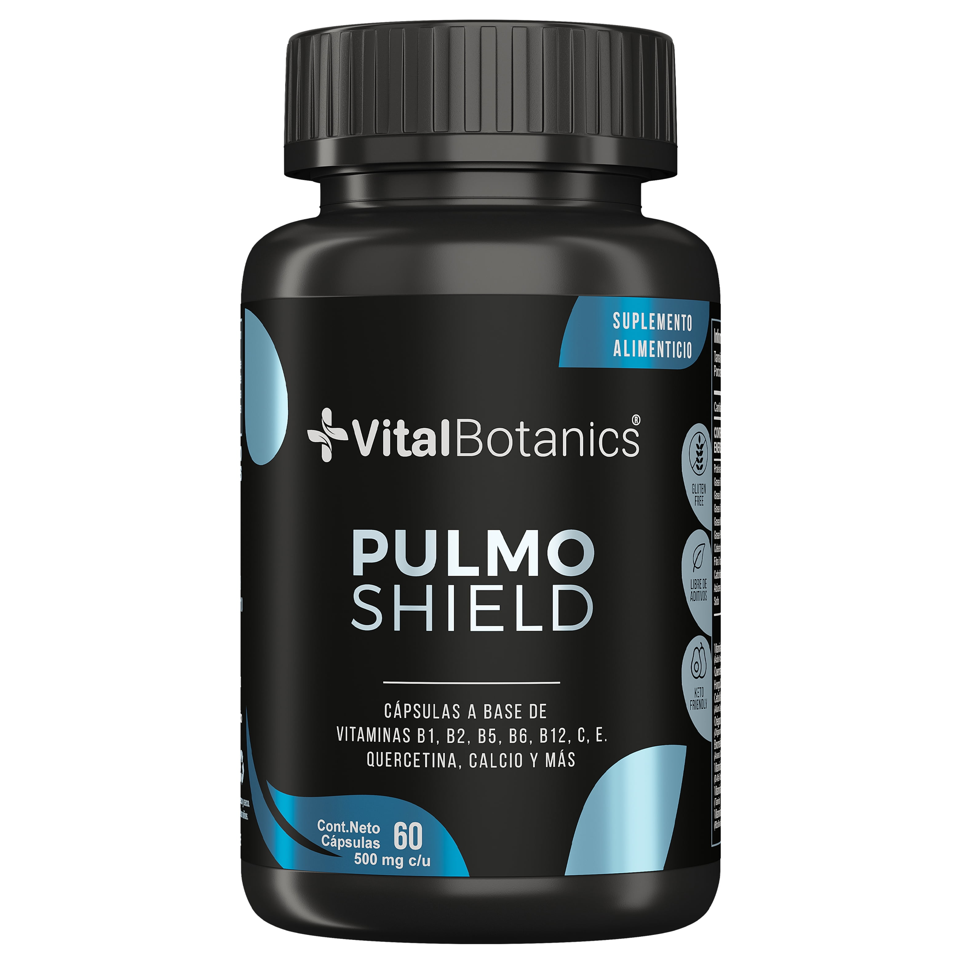 Pulmo Shield 60 Capsulas Multivitaminico VitalBotanics Suplemento ...