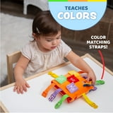 Buckle Toy Bizzy Square - Learning Activity Toy for Baby, Kid's Snap ...