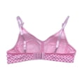6 Pack No Wire Rabbit Teenager Wire Free Cotton Junior Training Bra 30A ...