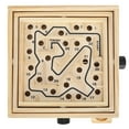 Wooden Maze Game Labyrinth Board Track Ball Puzzle Gaming Educational ...