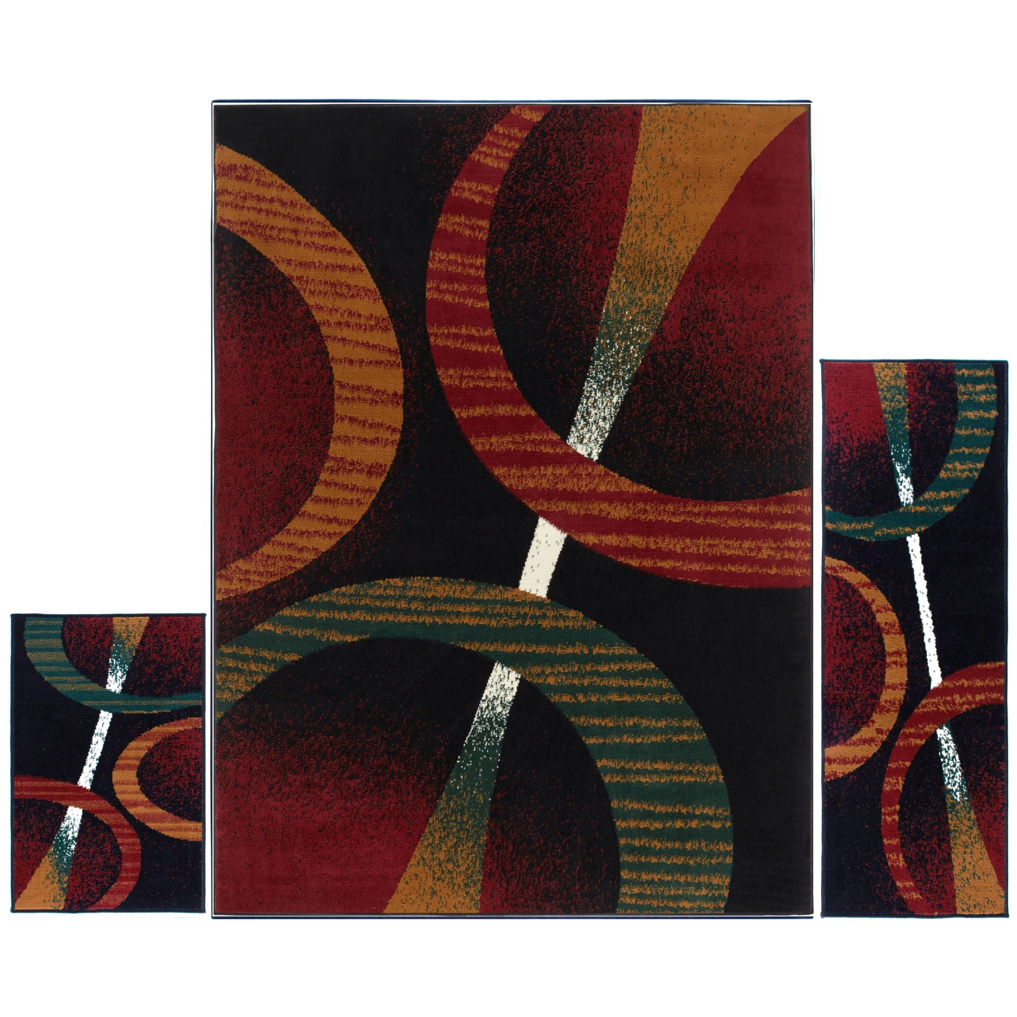Home Dynamix Ariana Arcata Contemporary Bold Abstract Graphic Area Rug ...