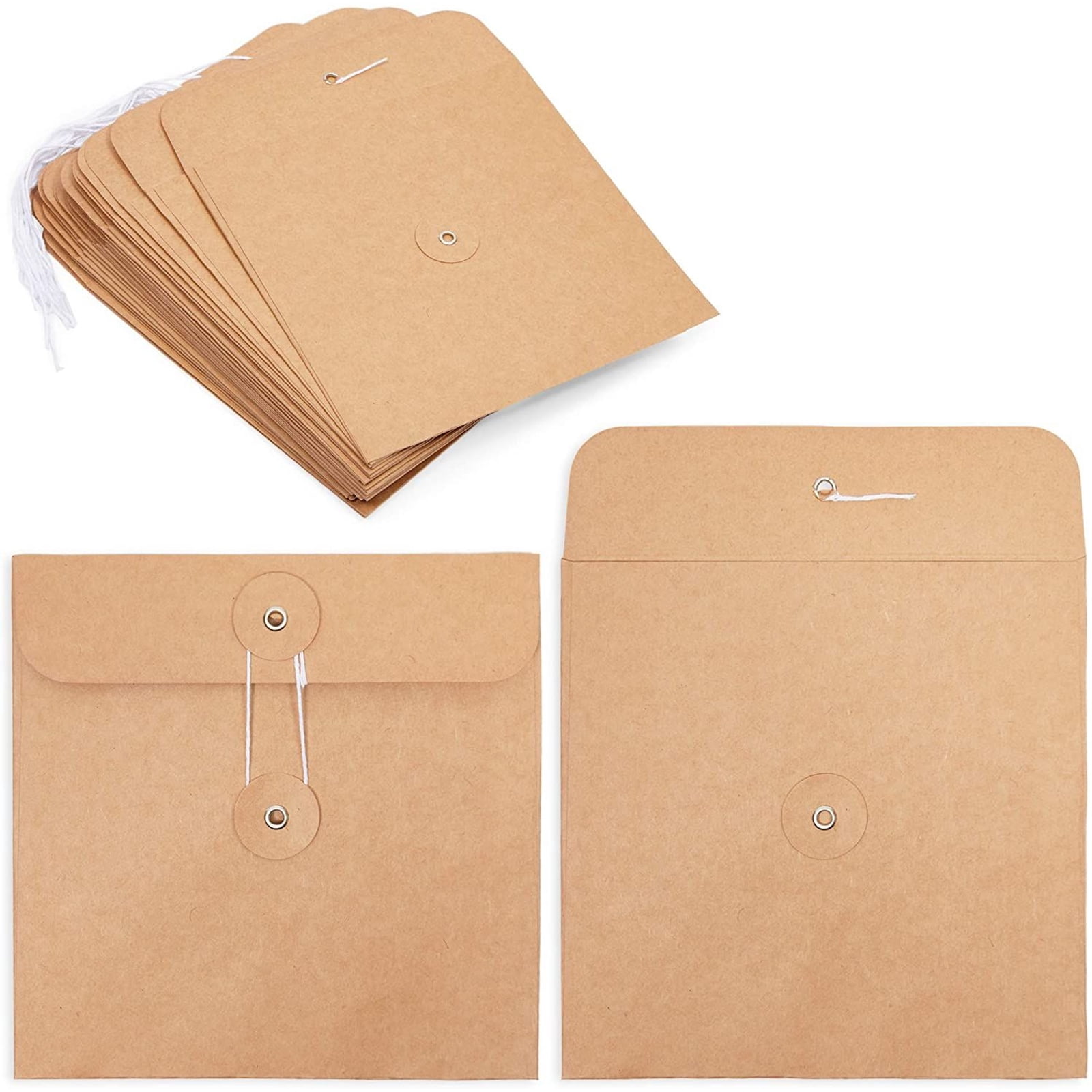 Paper Ephemera Paper Paper & Party Supplies Kraft Envelope with Twine ...