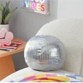 Urban Shop 12" Disco Ball Decorative Pillow for Teens and Young Adults ...
