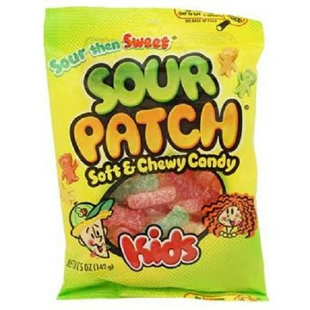 Sour Patch Kids Candy (Original, 5 Ounce Bag, Pack of 12) - Walmart.com