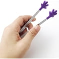 10PCS Mini Tong, Hand Shape Silicone Food Tongs, 5Inch Kid Tongs for ...