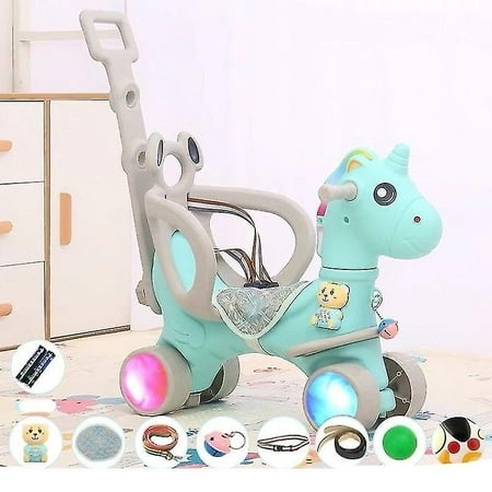 Children Cute Unicorn Rocking Horse Stroller | Walmart Canada