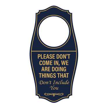 Signs ByLITA Classic Framed, Freezer door must be closed at all times ...