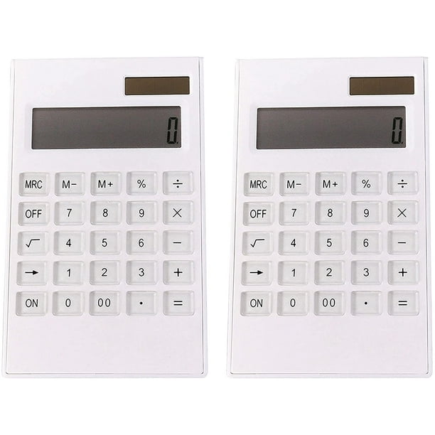 Calculators For Students Standard Function Desktop Calculator,White,12 ...