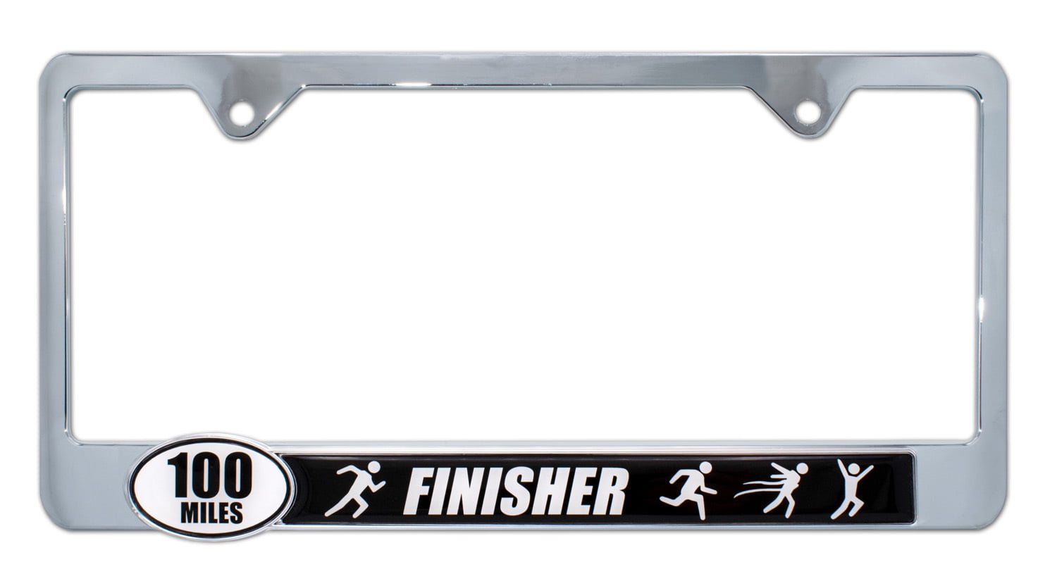 Ultra Marathon 100 Miles Finisher License Plate Frame - Walmart.com