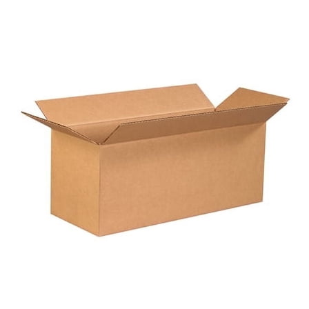 SSBM 24" x 20" x 4" Kraft ECT-32 Single Wall Corrugated Flat Boxes ...