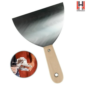 Wideskall 5" inch Metal Scraper Flex Putty Knife with Rubble Handle ...