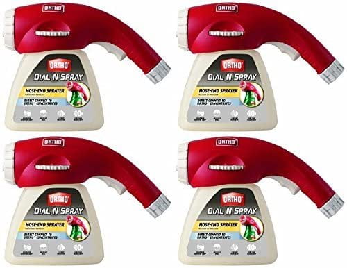 4 Ortho 0841010 Dial N Spray Hose End Sprayer Extended Grip 14 Settings ...
