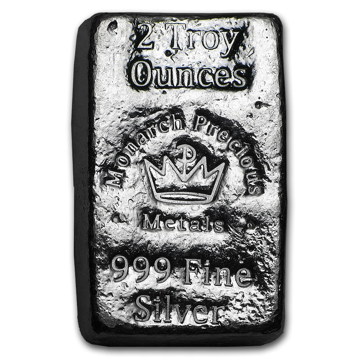 2 oz Hand Poured Silver Bar - MPM - Walmart.com