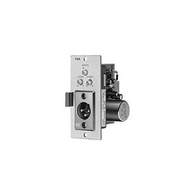 TOA Electronics TOA-M21S 200 ohm Balanced Microphone Input Module Remote Volume Control Terminal ...
