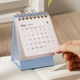 2026 Small Desk Calendar Paper Flip Stand for Home or Office Planning ...