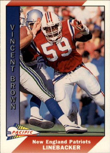 1991 Pacific #303 Vincent Brown NFL Football Trading Card - Walmart.com