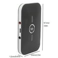2 in 1 Bluetooth 5.0 Audio Receiver and with 3.5mm AUX for TV ...