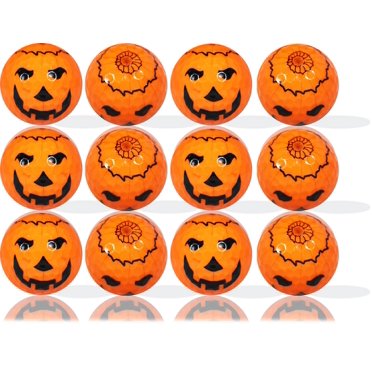 Halloween Golf Balls – 12 pack - Novelty Print Golf Balls 6 Assorted ...