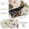 Area Rug 2x6ft Cute Bear Hedgehog Fox Area Rugs Washable Low Pile Floor ...
