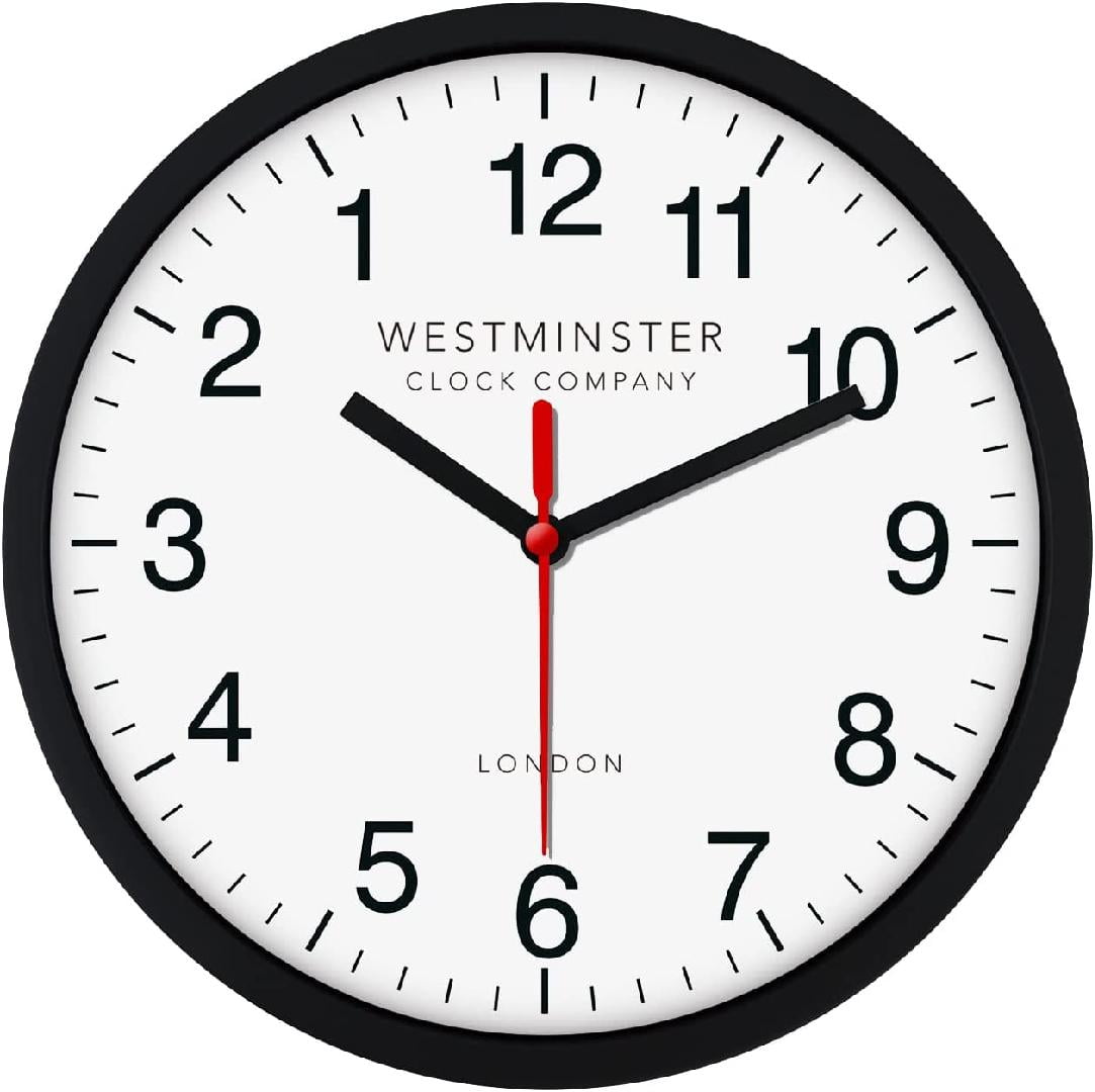 Westminster Backwards Clock 8 Inch Wall Clock Unique Funny Gag Gift ...