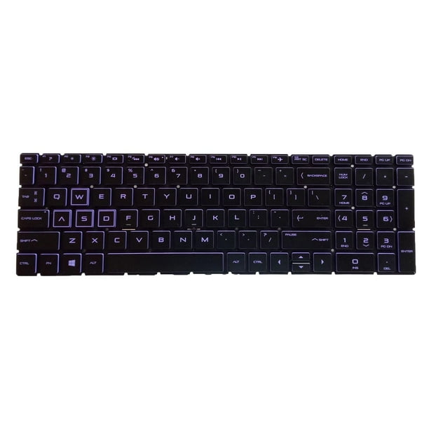 backtonatureau US English Keyboard Replaces for HP 15-Dx Tpn-C136 ...