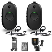 2 x Motorola CLP1010e 1-Channel 2-Way UHF Business Radio (CLP1010E ...