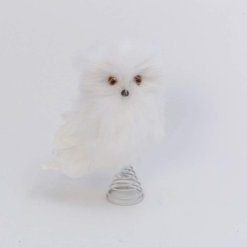 Gerson 2553540 Snowy Owl Tree Topper 12.5" H - Walmart.com