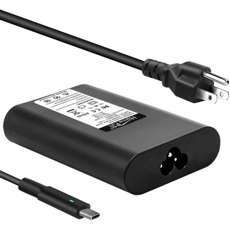 USB C 65W Laptop Charger AC Power Adapter Fit for Dell XPS 12 9250, 13 ...