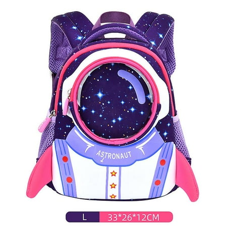 Greatop 2021 New 3d Rocket Kids Backpack Anti-lost Astronauts School ...