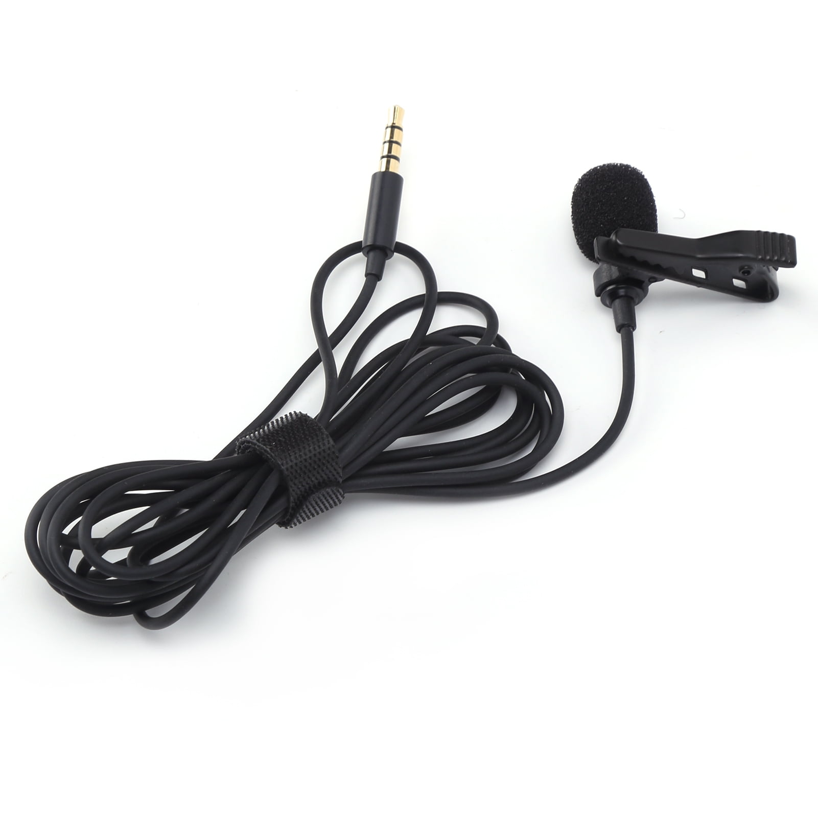 Wired Lavalier Microphone Lav Mic No Loss for Vloggers for Recording ...