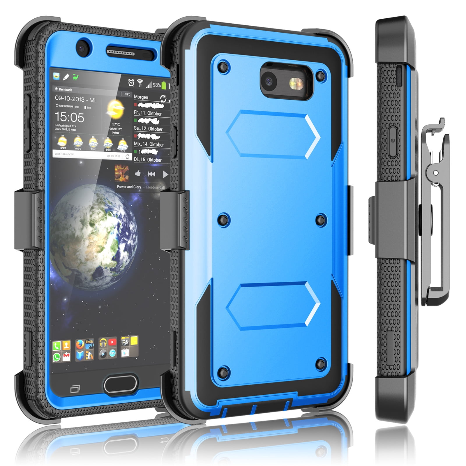 Tekcoo Galaxy J7 Sky Pro Case, J7 V/J7V/J7 Perx/Halo/Prime Holster Clip ...