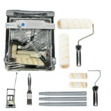 Pro Grade Paint Roller Tool Kit, Mini Paint Tray and Rollers, 10 Piece ...