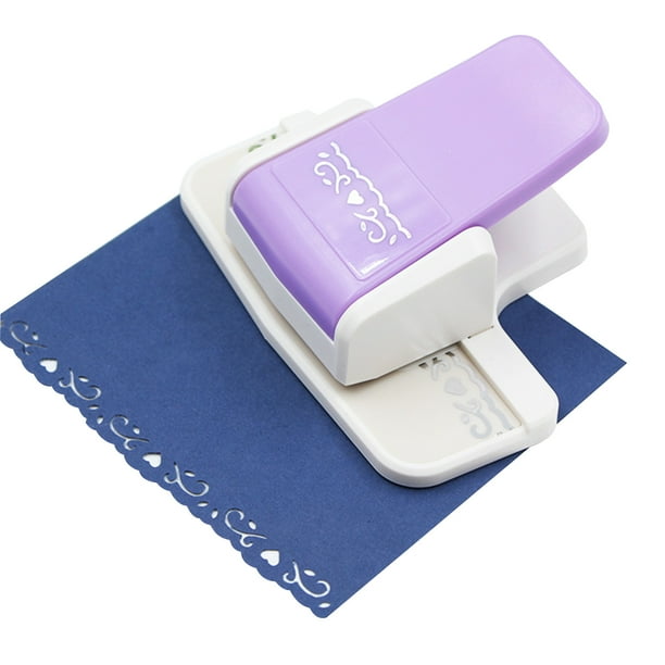 TFixolEdger Border Craft Punch Diamond Flowers Puncher flourish Squares ...