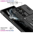 CACOCO-For Galaxy S23 Ultra Case With Camera Cover,Pass 16Ft Drop Test ...