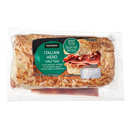 Marketside Italian Hero Sub Sandwich, Half, 1 Each – BrickSeek