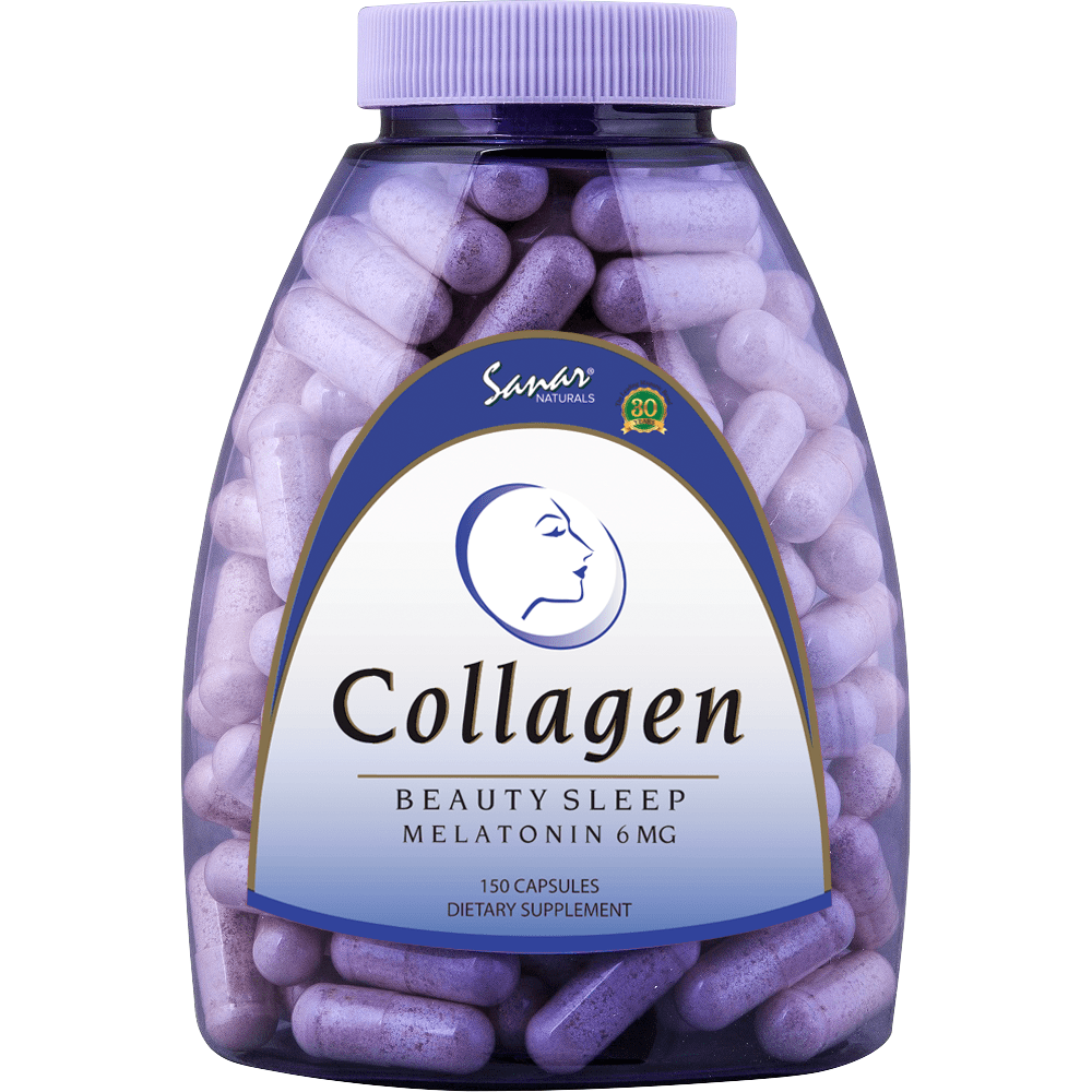 Collagen Pills Beauty Sleep with Melatonin 6 mg - Boost Hair Skin Nails ...