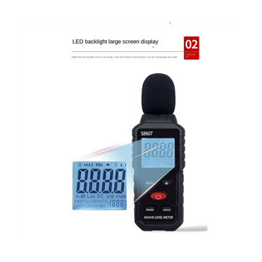 Noise Decibel Meter, Sound Level Meter 30-130dB Noise Measuring ...