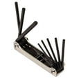 Klein Tools 70591 Nine-Key Inch Folding Hex Key Set - Walmart.com