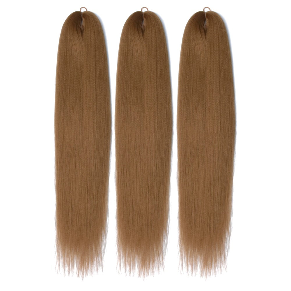 Dosso Beauty 3 Bundle Pack 28" Pre-Stretched Hypoallergenic Itch-Free ...