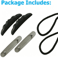 ACDANC Kayak Handles (2 Pack) - Ultra Heavy Duty Bungee - Replacement ...