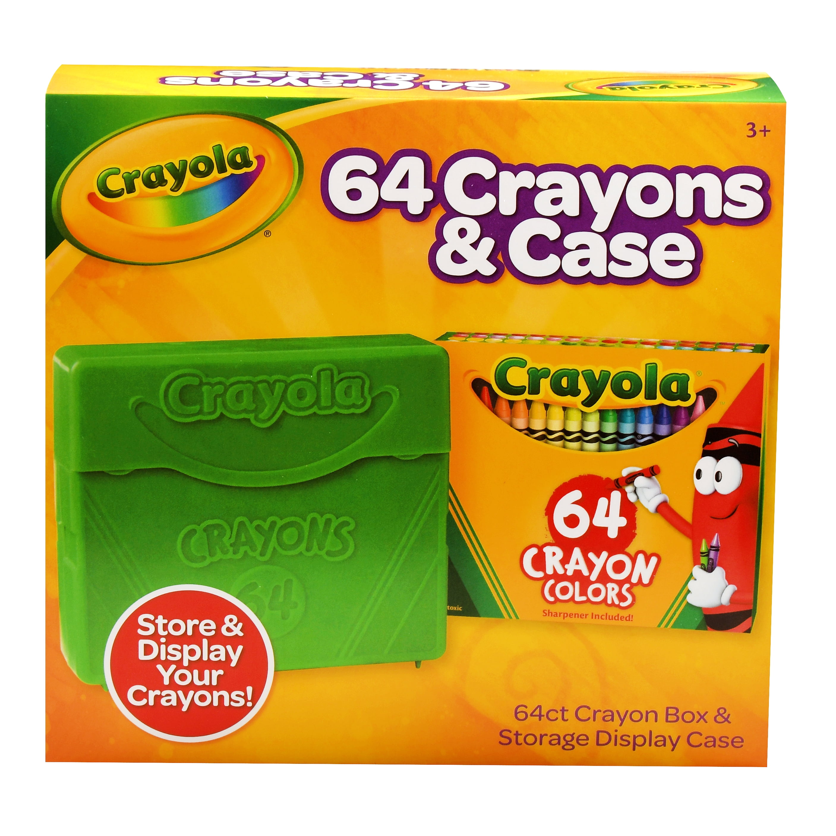 Crayola Crayon And Case, 64 Count – Walmart Inventory Checker – BrickSeek