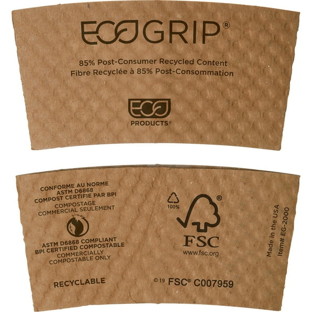 Eco-Products EcoGrip Hot Cup Sleeve - Walmart.com