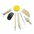 8 Piece ToolTreaux Basic Pottery Tools Modeling Clay Arts and Crafts ...