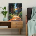 Forest Path Canvas Print/Wall Art， Suitable for Living Room， Hallway ...