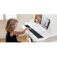 The ONE Smart Piano - Light Keyboard, White/Gold - Walmart.com
