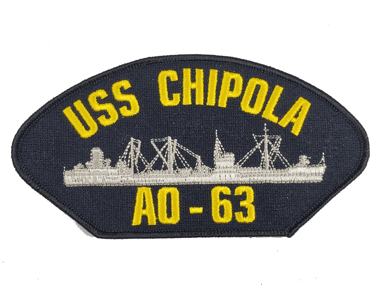 USS Chipola AO-63 Ship Patch - Great Color - Veteran Owned Business ...